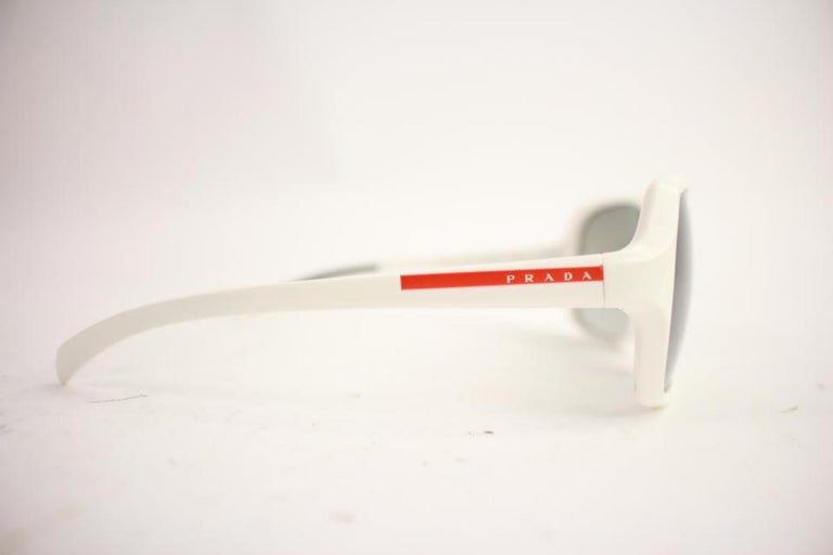 Prada Grey N White Sps07l 61 18 Zvg-3m1 56pac920 Sunglasses For Sale at ...