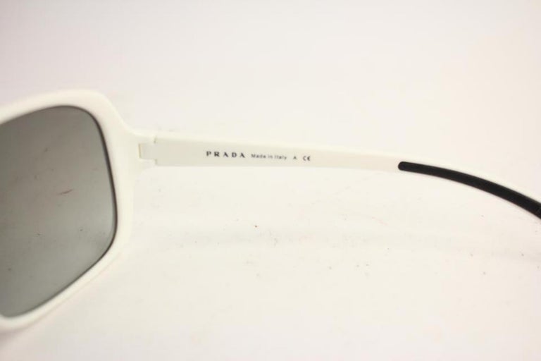 Prada Grey N White Sps07l 61 18 Zvg-3m1 56pac920 Sunglasses For Sale at ...