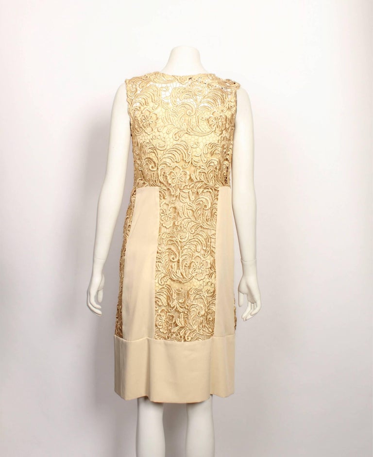 Prada Guipure Lace Shell Dress at 1stDibs