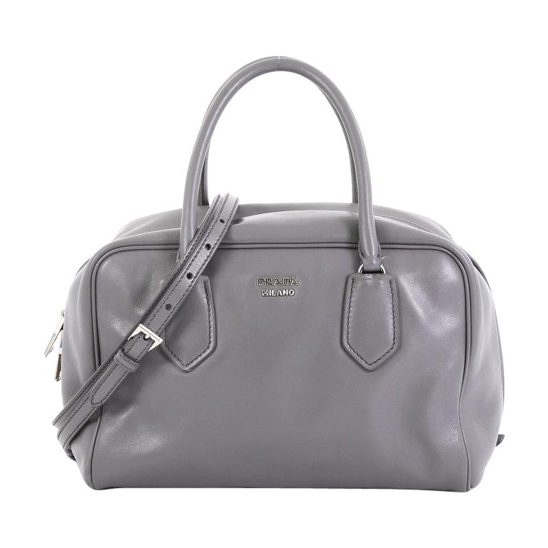 Prada Inside Bauletto Bag Soft Calfskin Medium at 1stDibs