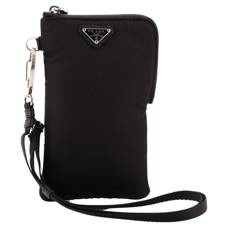 Prada Lanyard with Two Pouches Re-Nylon For Sale at 1stDibs