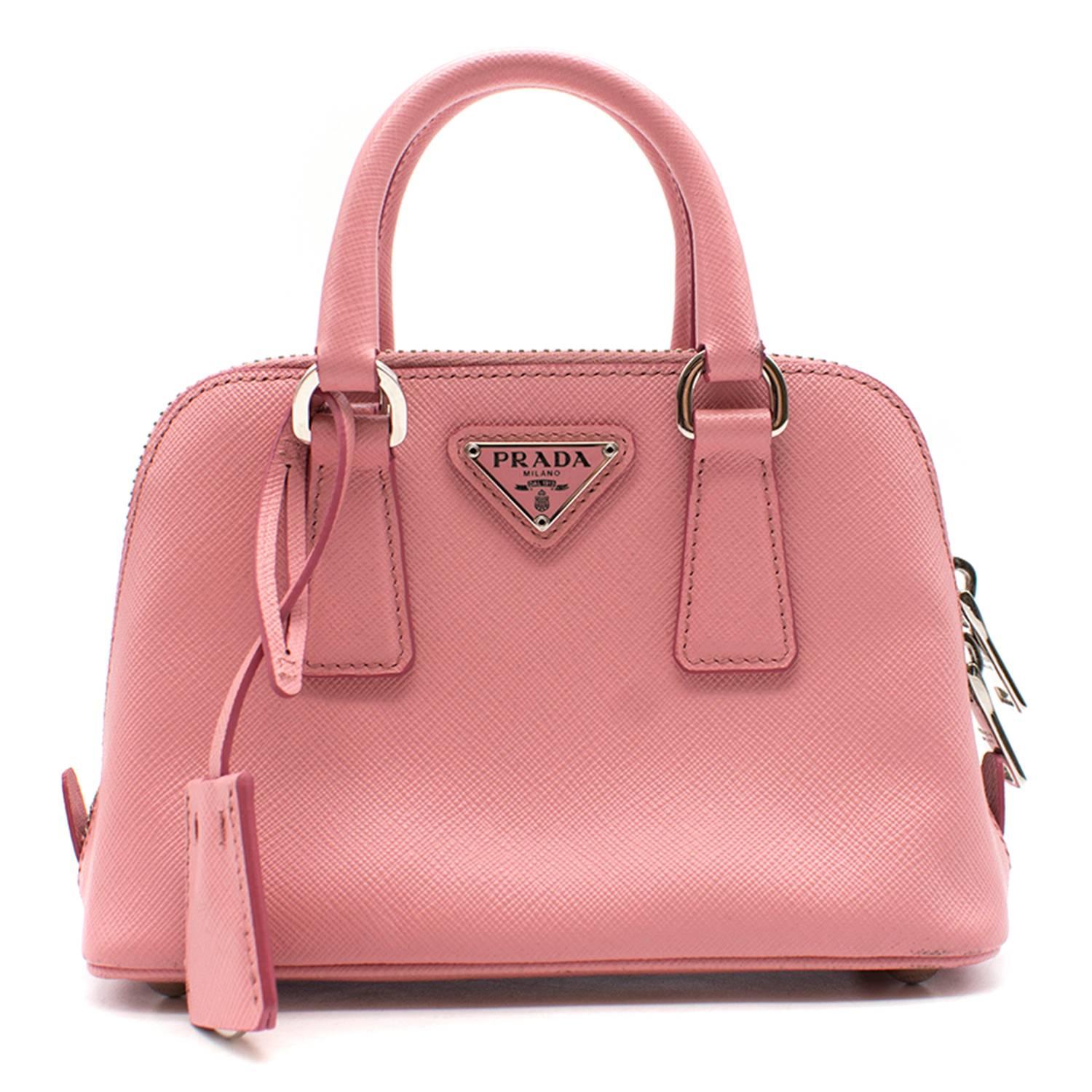 Prada Leather Mini Promenade Bag For Sale at 1stDibs