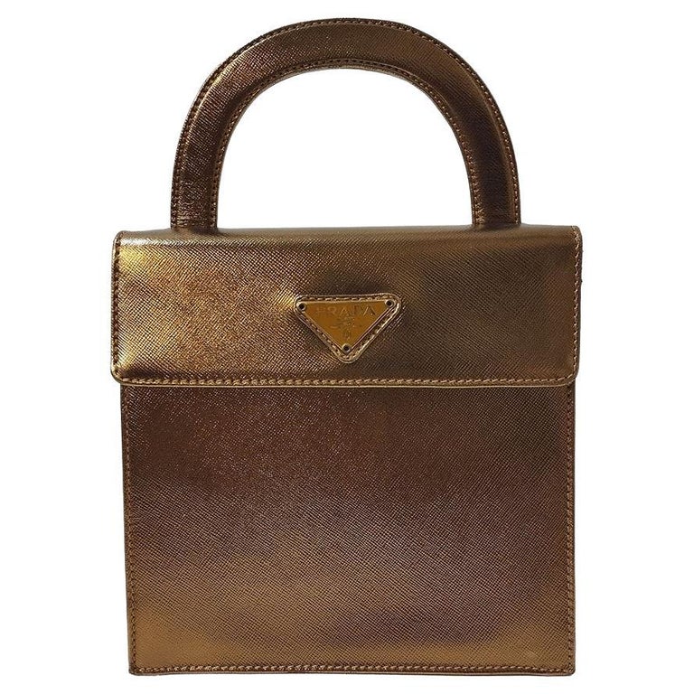 Prada Leather pochette size Unica at 1stDibs