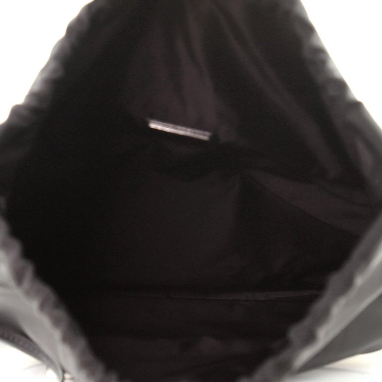 Prada Logo Drawstring Backpack Tessuto with Printed Saffiano Medium at ...