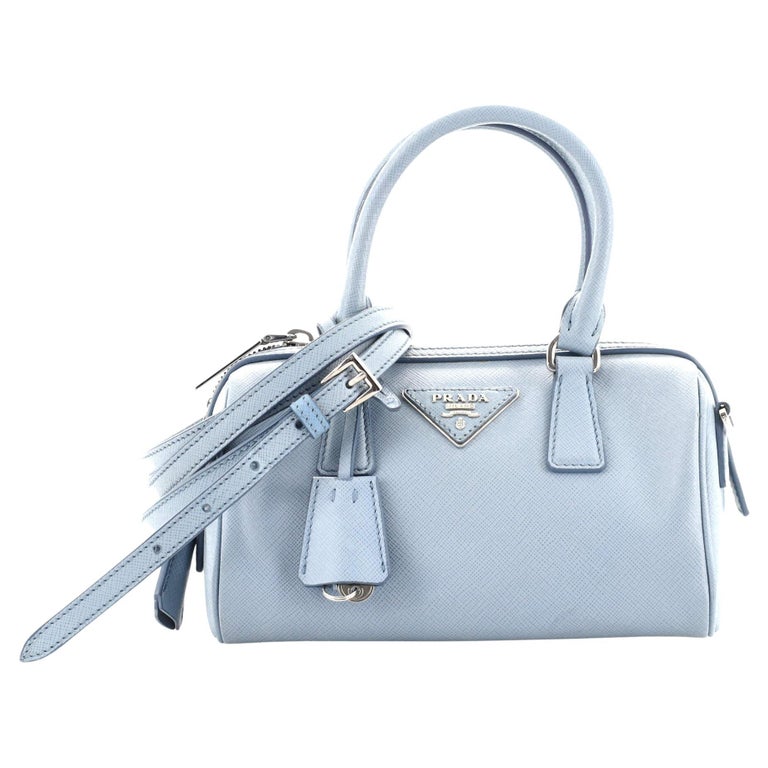 Prada Lux Convertible Boston Bag Saffiano Leather Mini at 1stDibs