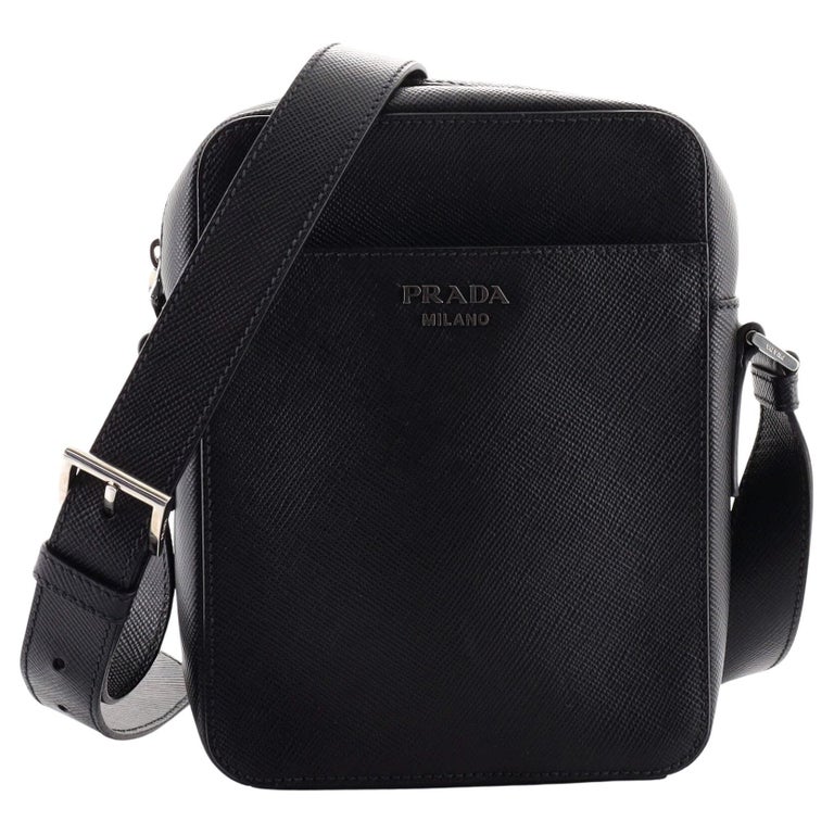 Prada Lux Crossbody Messenger Saffiano Leather at 1stDibs
