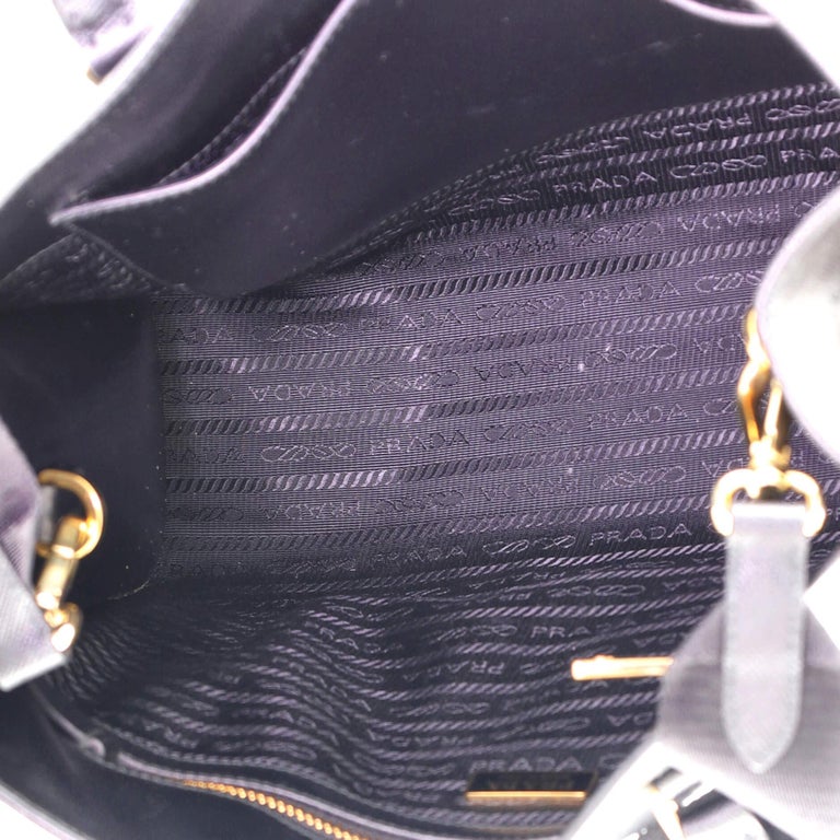 Prada Lux Embossed Logo Tote Saffiano Leather Medium at 1stDibs