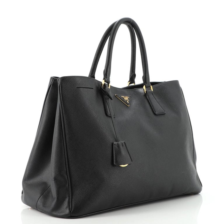 Prada Lux Open Tote Saffiano Leather Large at 1stDibs
