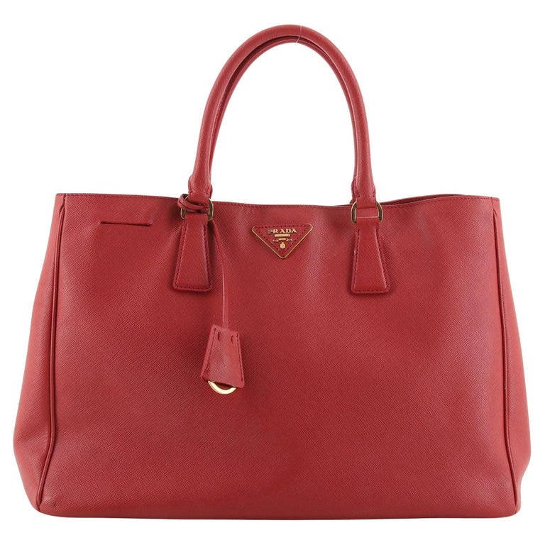 Prada Lux Open Tote Saffiano Leather Large at 1stDibs