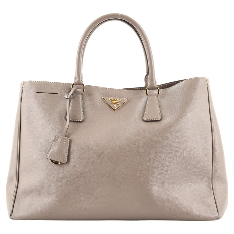 Prada Lux Open Tote Saffiano Leather Medium at 1stDibs