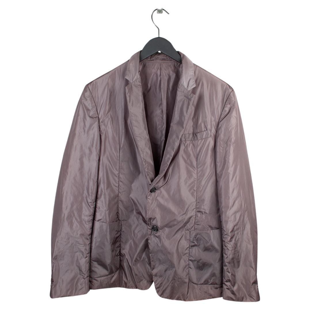 Prada Men Blazer Jacket Nylon Size 54ITA (Large) S580 For Sale at 1stDibs