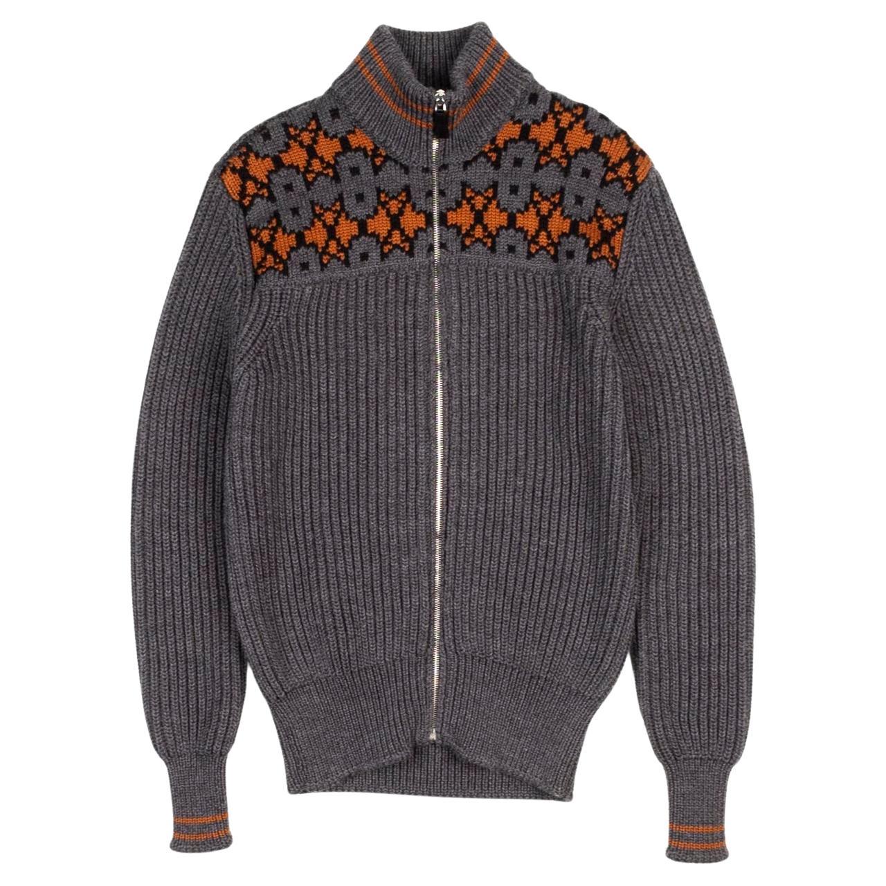 Prada Velour Men Jumper Sweatshirt Top Size XL S492 For Sale at 1stDibs