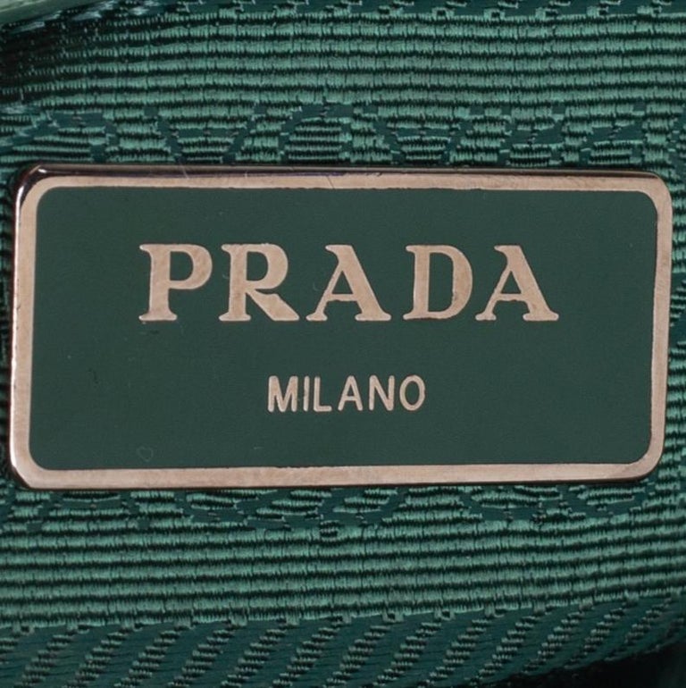 Prada Mint Green Leather Camera Crossbody Bag at 1stDibs | mint prada bag