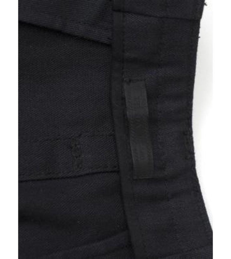 Prada Navy Pencil Skirt For Sale at 1stDibs