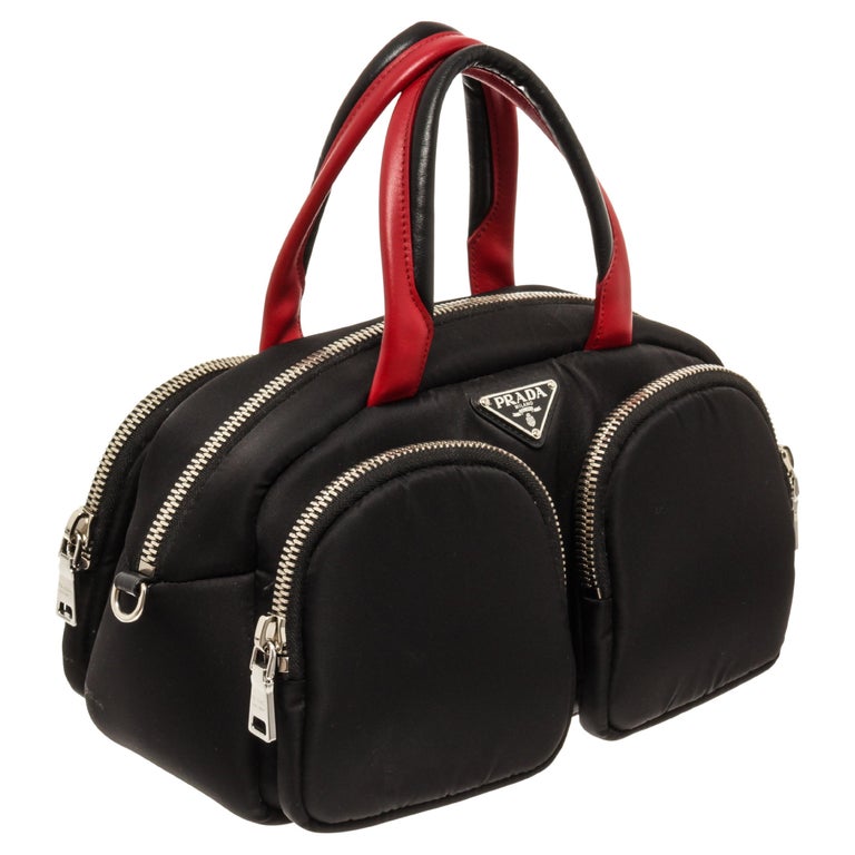 Prada Nylon Cargo Top Handle Bag at 1stDibs
