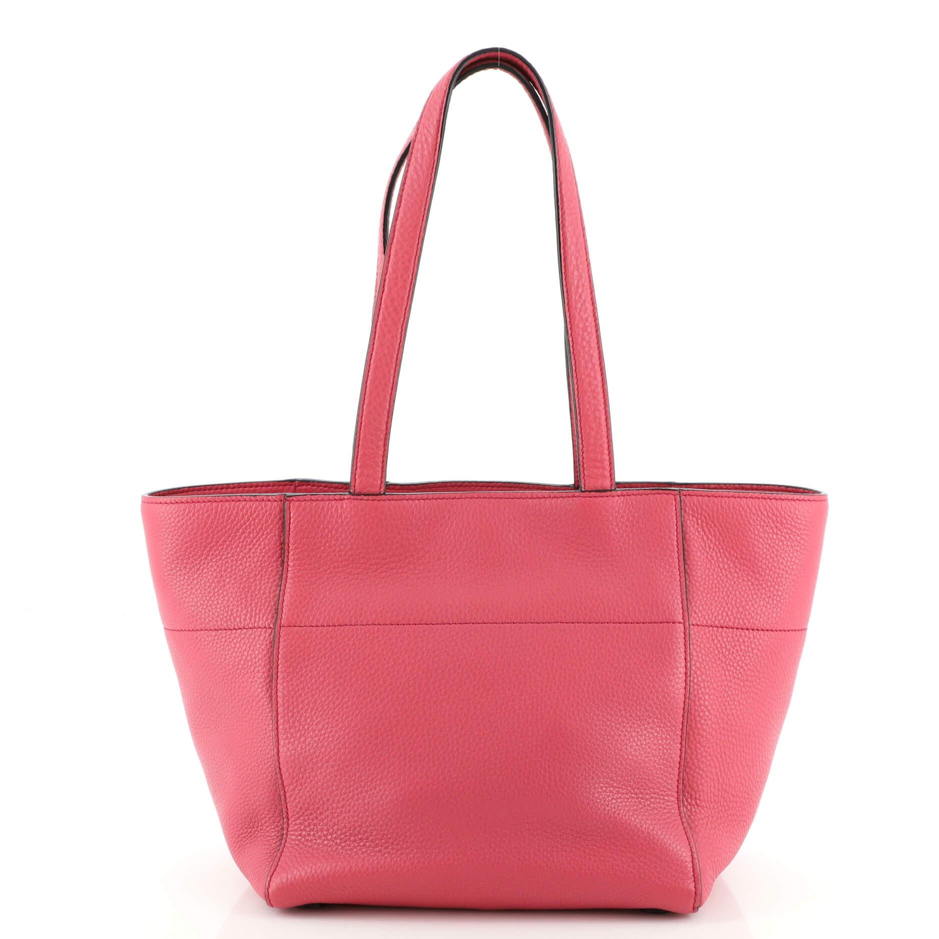 Prada Open Tote Vitello Daino Small at 1stDibs | prada 165 bag