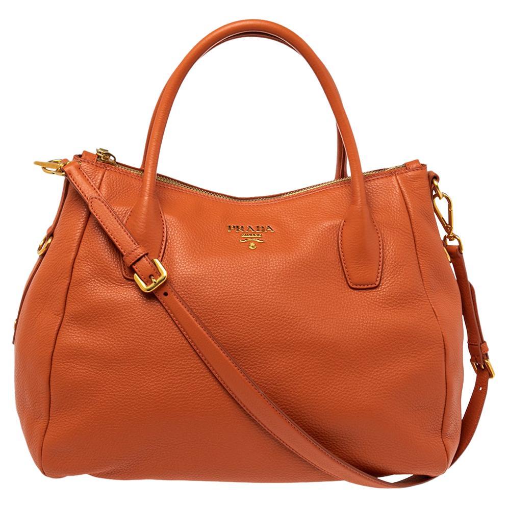 Prada Side Pocket Tote Vitello Daino Medium at 1stDibs | prada vitello ...