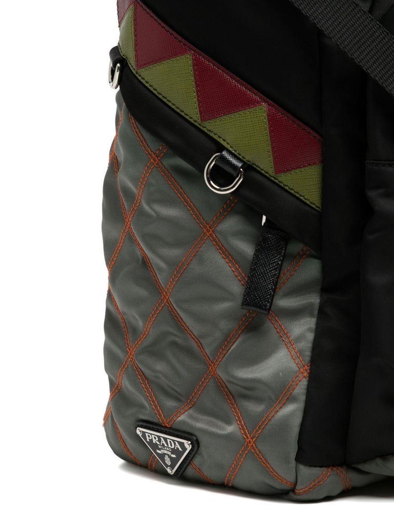 Prada patchwork travel bag at 1stDibs