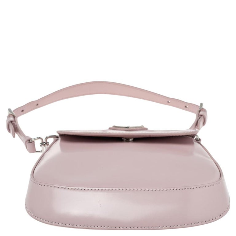 Prada Pink Cleo Leather Shoulder Bag at 1stDibs