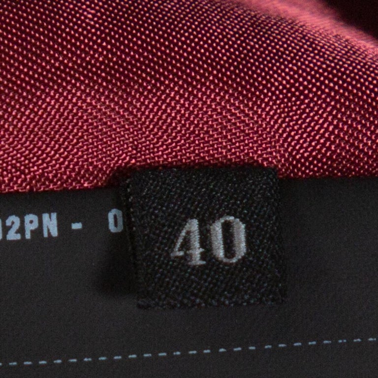 Prada Pink Poster Girl Print Coated Cotton Sleeveless Dress S at ...