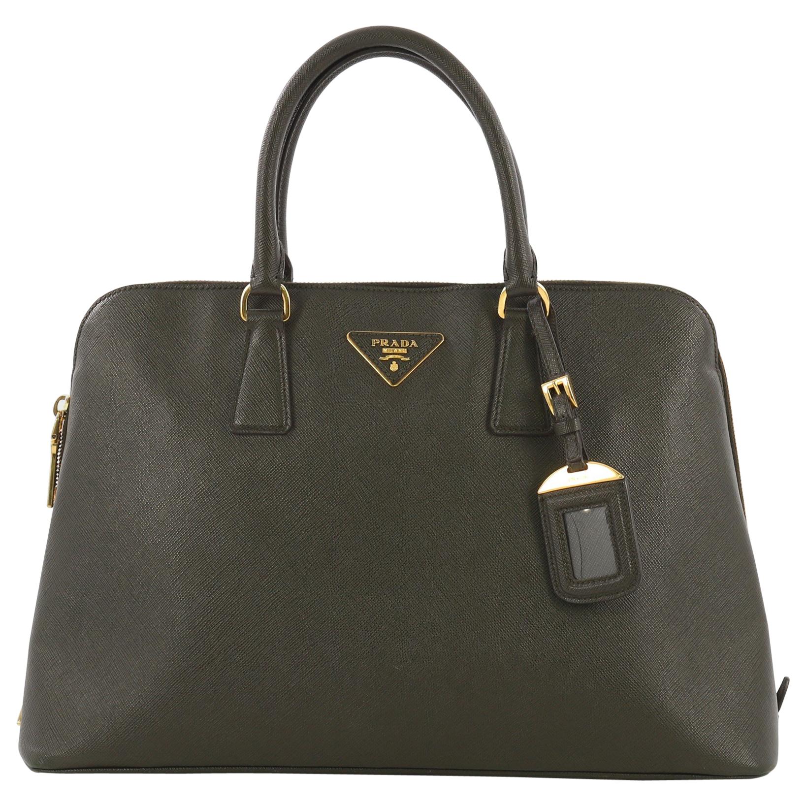 Prada Promenade Bag Saffiano Leather Large at 1stDibs