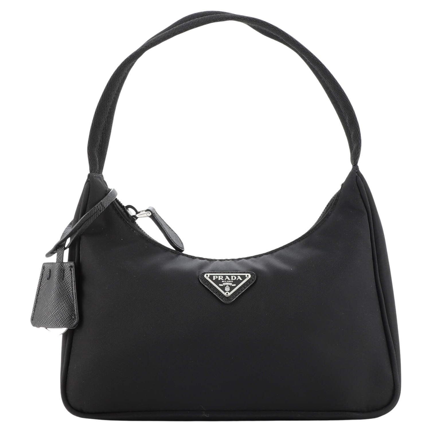 Prada Re-Edition 2000 Hobo Tessuto Mini at 1stDibs