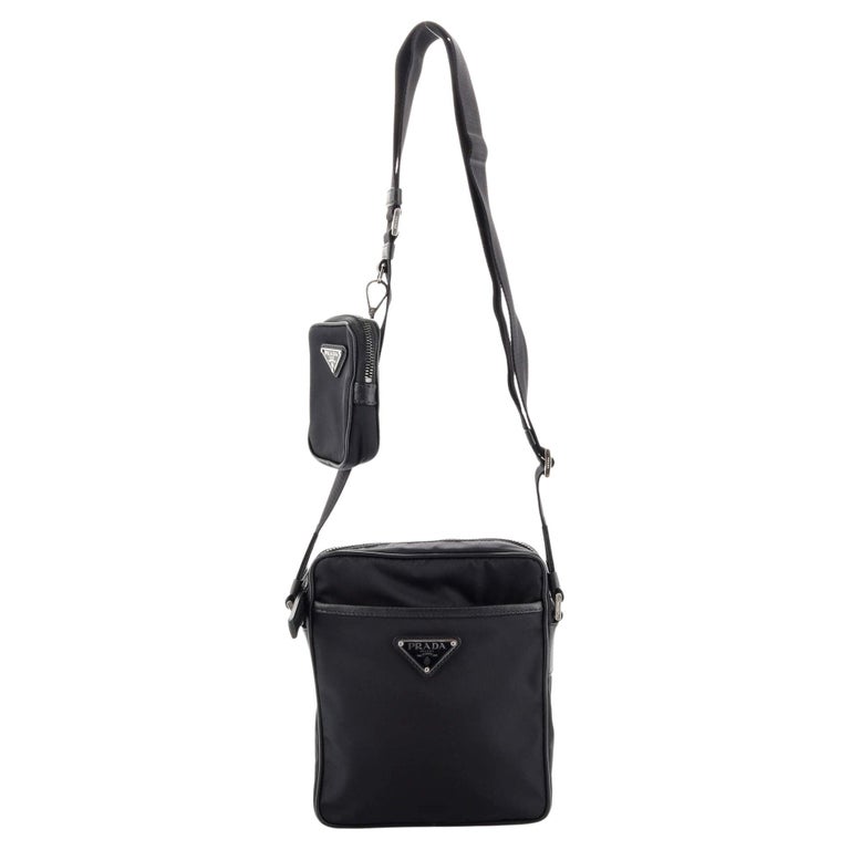 Prada Re-Edition Front Pocket Messenger Bag Tessuto Small For Sale at ...