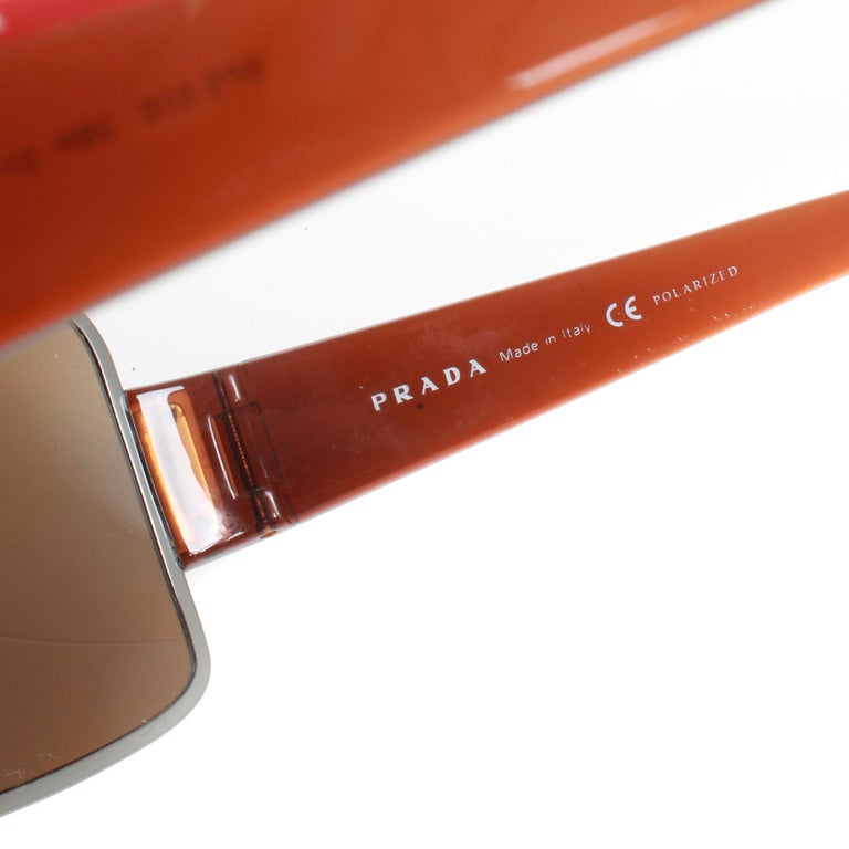 PRADA Shield Sunglasses For Sale at 1stDibs