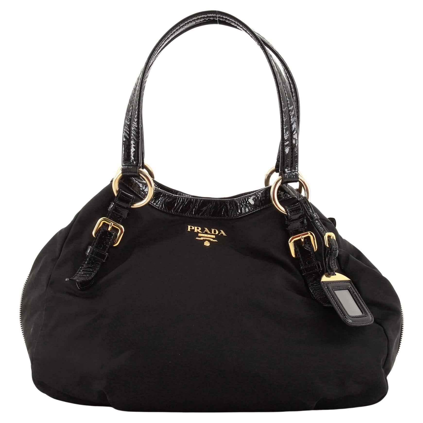 Prada Convertible Shopping Tote Vitello Daino Medium For Sale at 1stDibs