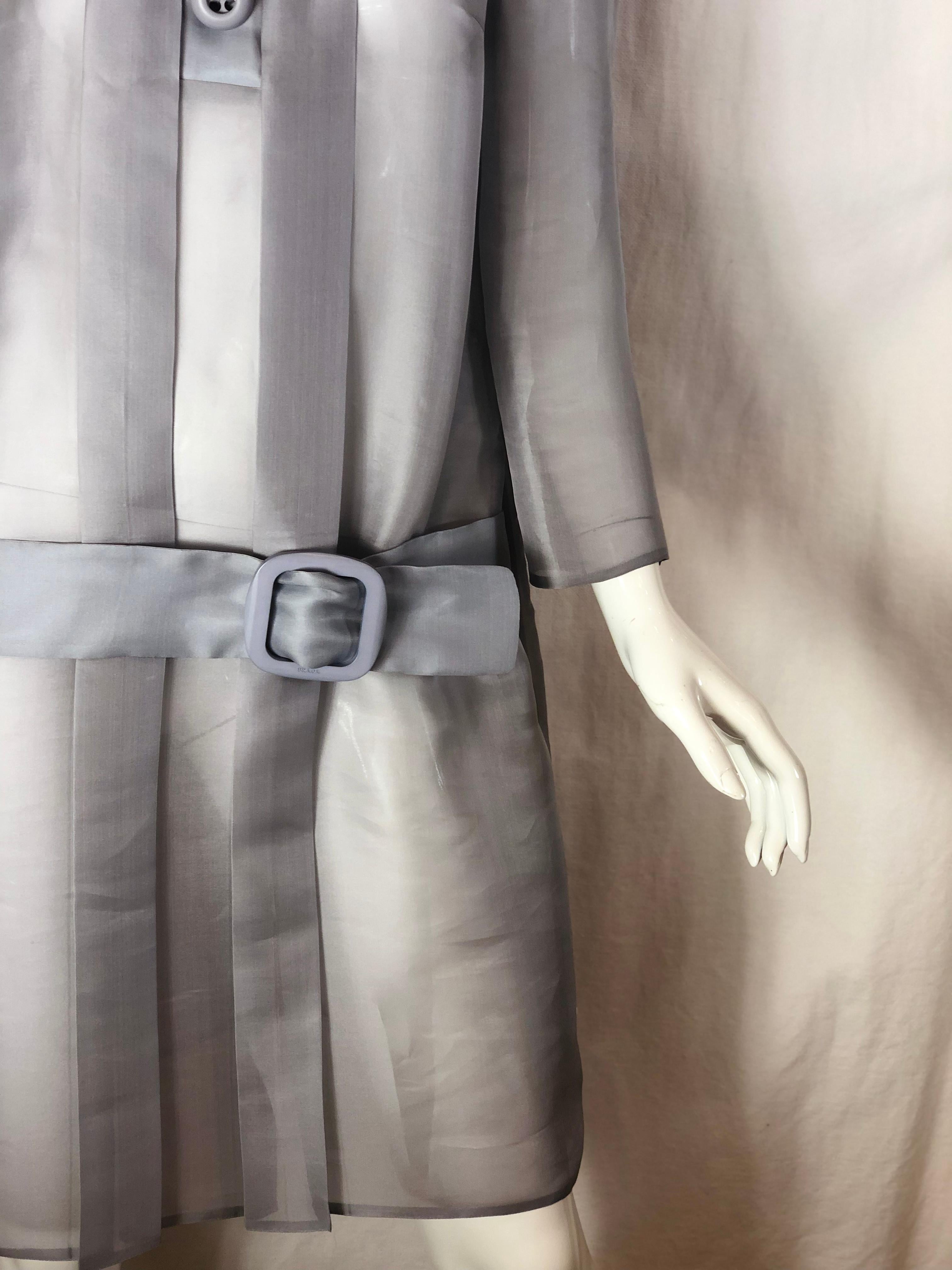 Prada Silk Dress at 1stDibs