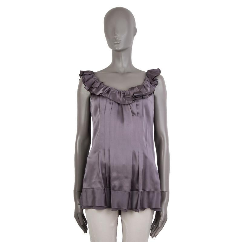 Prada White Sleeveless Top with Crystal Collar S 38 at 1stDibs | prada ...