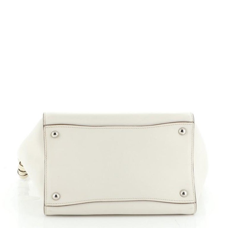 Prada Tassel Twin Pocket Tote City Calf Small at 1stDibs