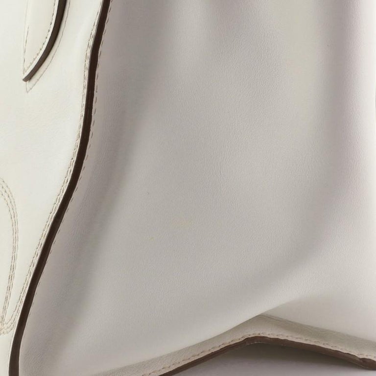 Prada Tassel Twin Pocket Tote City Calf Small at 1stDibs