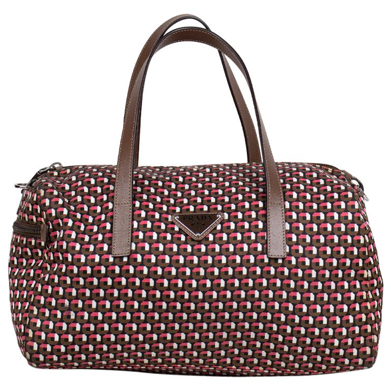 Prada Tessuto Stampat Bag For Sale at 1stDibs