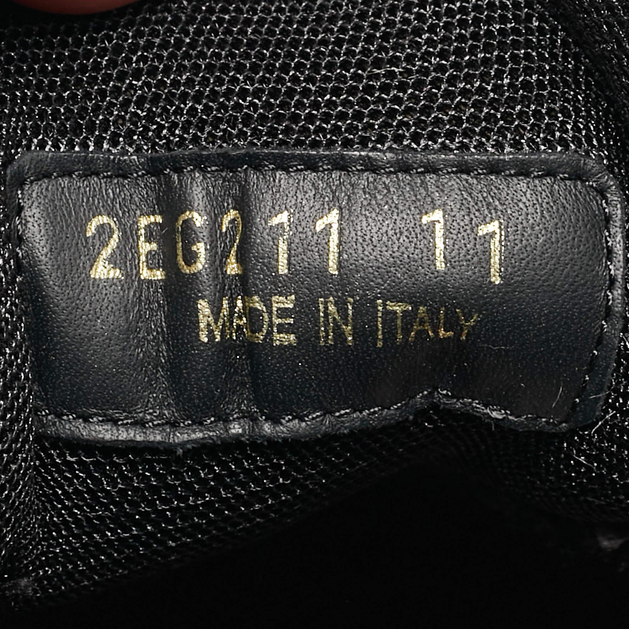 Prada Tricolor Brogue Leather and Mesh Lace Up Oxfords Size 45 For Sale ...