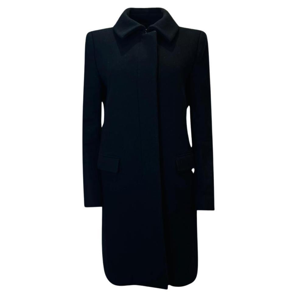 Prada Virgin Wool Coat For Sale at 1stDibs