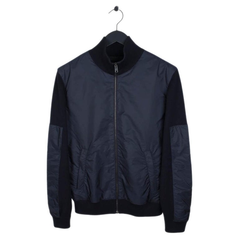 Prada Wool Men Wool Nylon Jacket Size 50IT(M) at 1stDibs