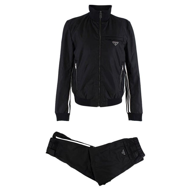 Prada x Adidas Re-Nylon Track Jacket and Joggers For Sale at 1stDibs