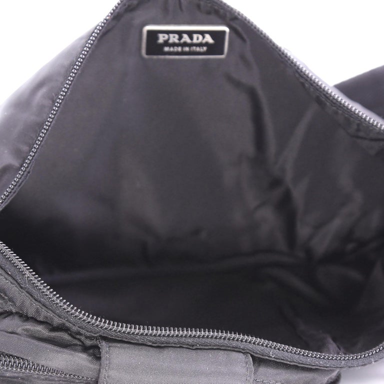 Prada Zip Waist Bag Tessuto Small at 1stDibs