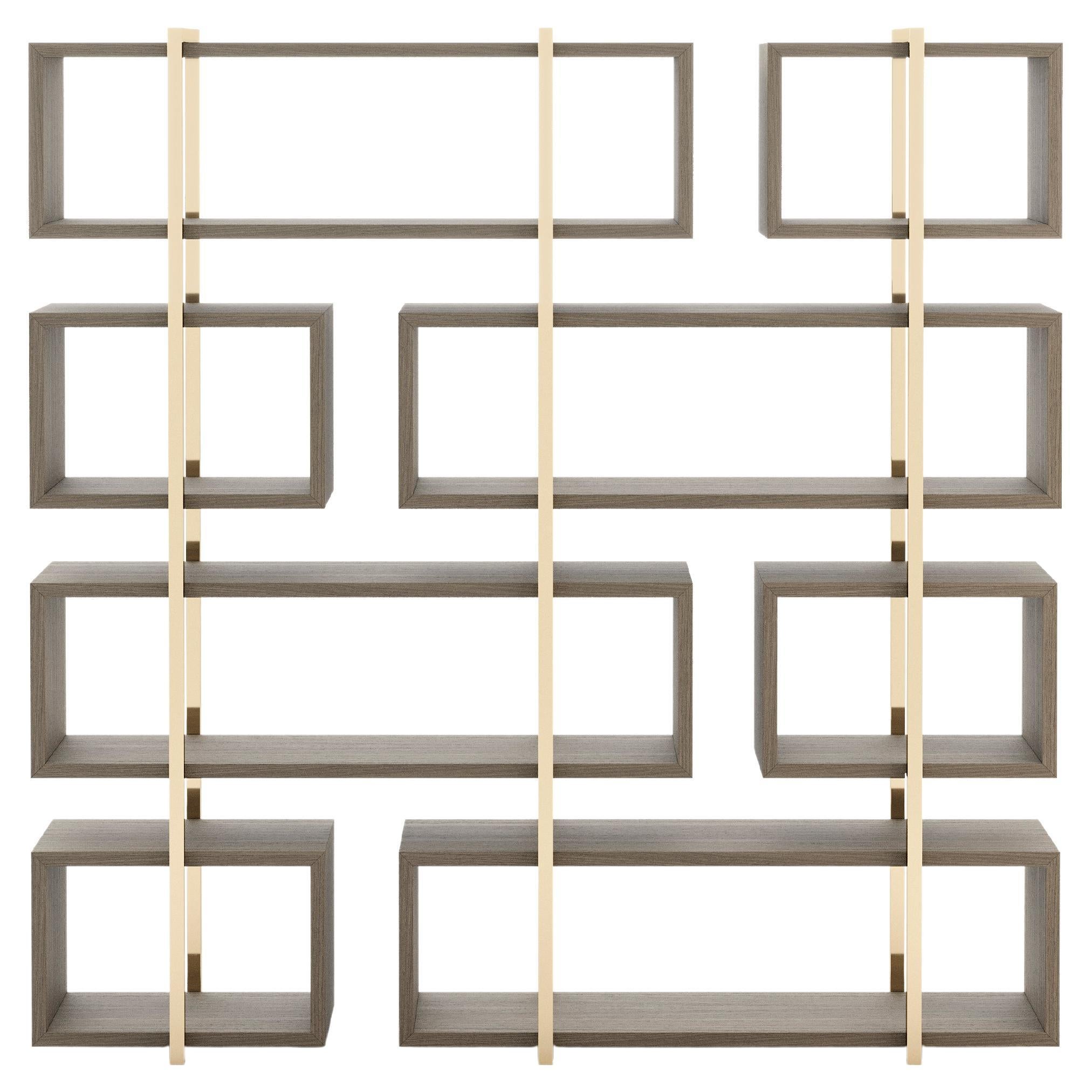 Vintage Classic Design Early 20th Century Chinese Wooden Bookshelf with ...