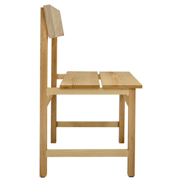 Prairie Chair, Modern Ash Wood Dining Chair For Sale at 1stDibs