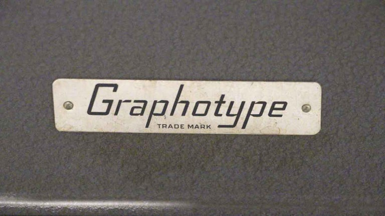Pre-1929 Graphotype Addressograph Model 6281 Embossing and Printing ...