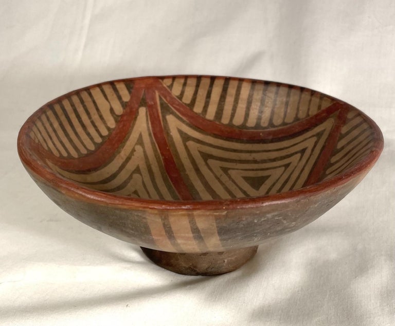 Pre Colombian, Ecuadorian Pottery Bowl, Mucawa Drinking Vessel ...