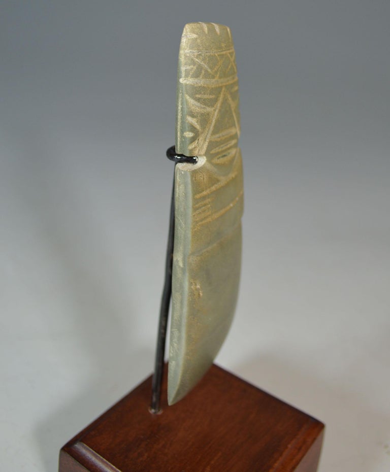 Pre Columbian Costa Rican Jadeite Axe God Celt Pendant, circa 800_1200 ...