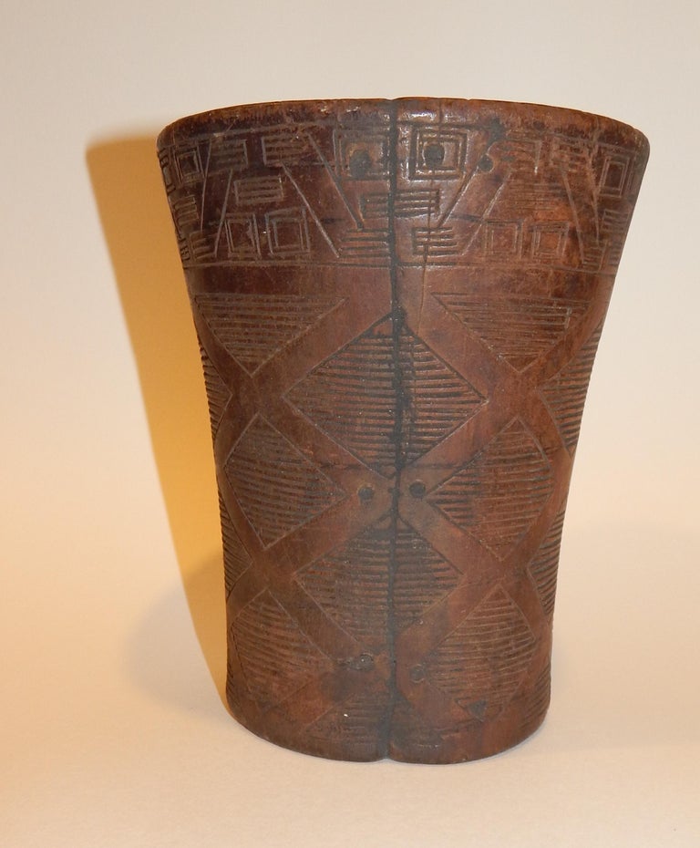 Pre-Columbian Inca Kero Vessel For Sale at 1stDibs