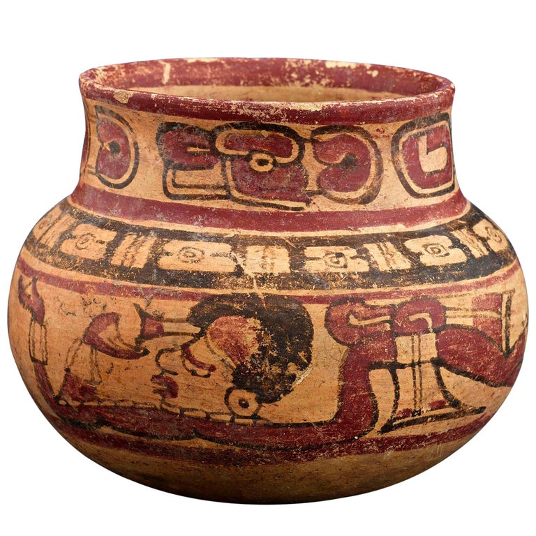 Ancient Mayan Pottery Designs