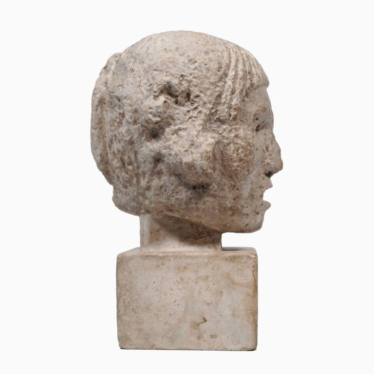 Twentieth Century Mayan Head at 1stDibs | mayan head statue, mayan bust ...