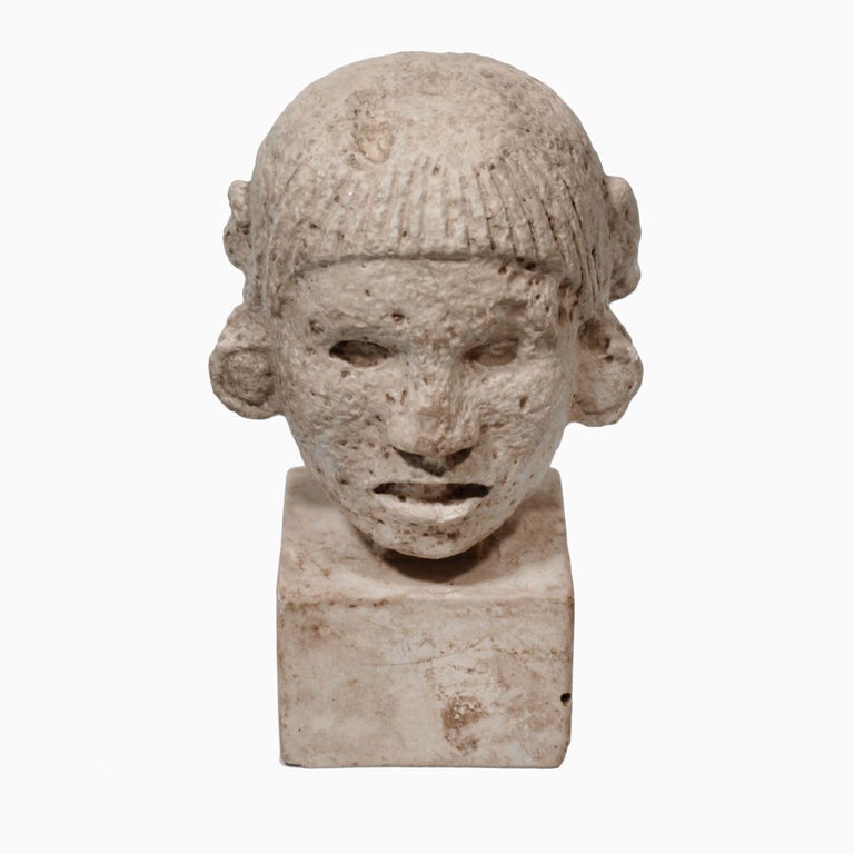Twentieth Century Mayan Head at 1stDibs | mayan head statue, mayan bust ...