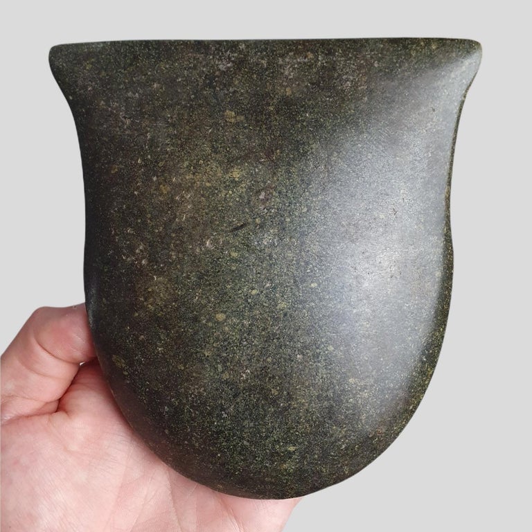 Pre-Columbian Neolithic Valdivia Stone Axe in Andesite on a Custom ...
