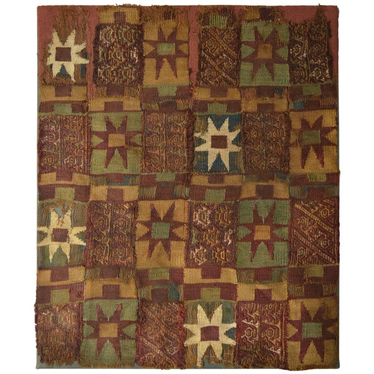 Pre Columbian Rare Inca Textile Panel South American Interior design at ...